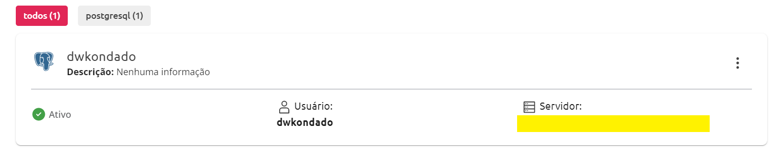 Criando um banco de dados PostgreSQL na Locaweb