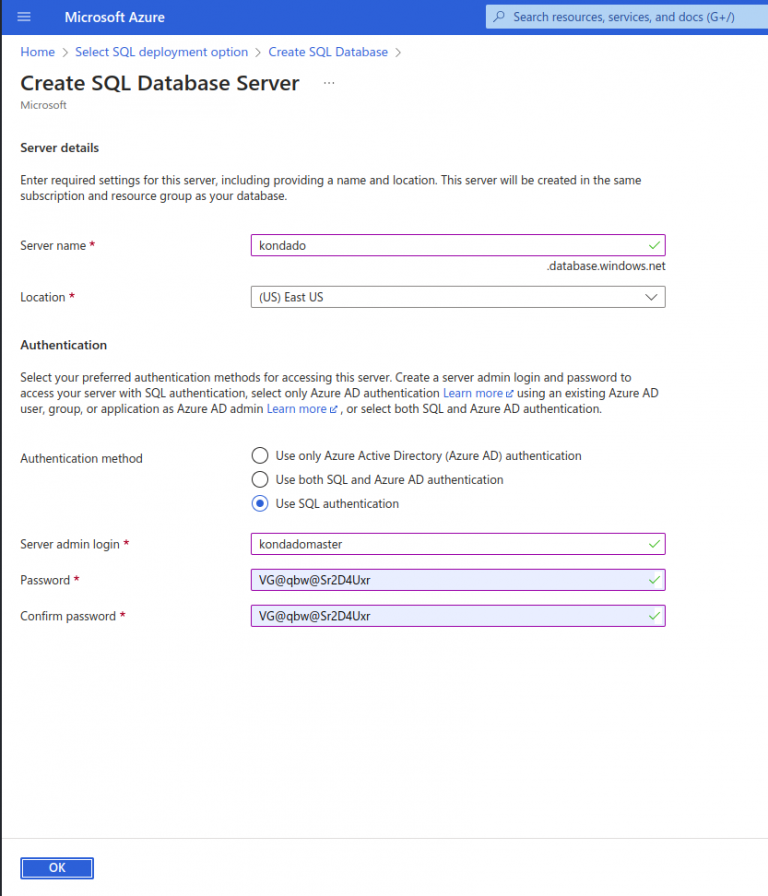 Como criar um data warehouse SQL Server na Azure (Azure SQL Database)