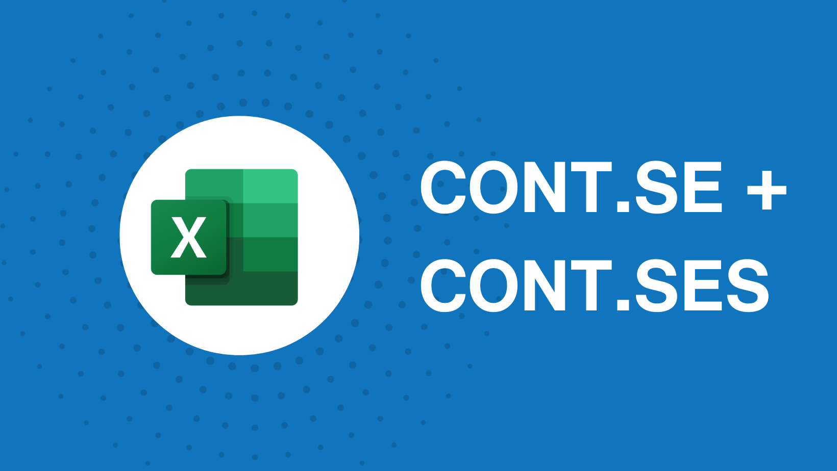 Como usar as funções CONT.SE e CONT.SES no Excel